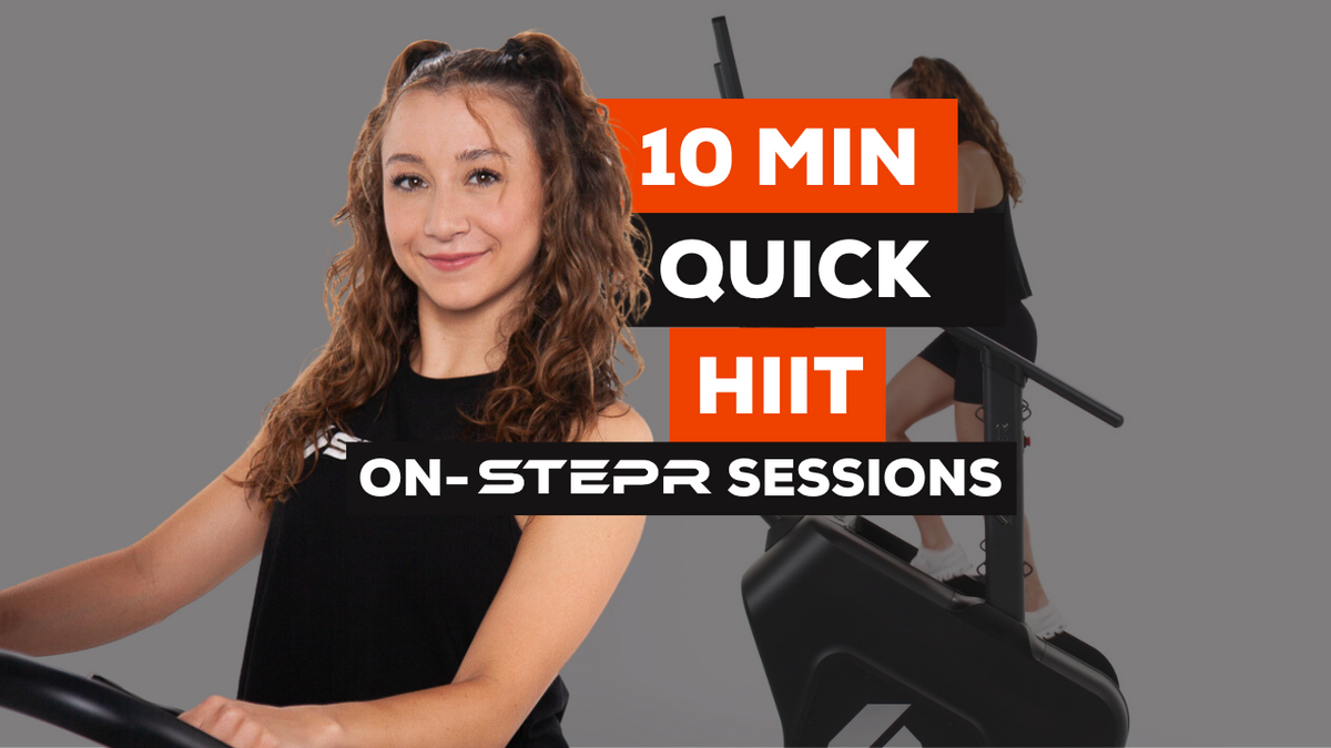STEPR Quick HIIT Workout with Allie Petrocco