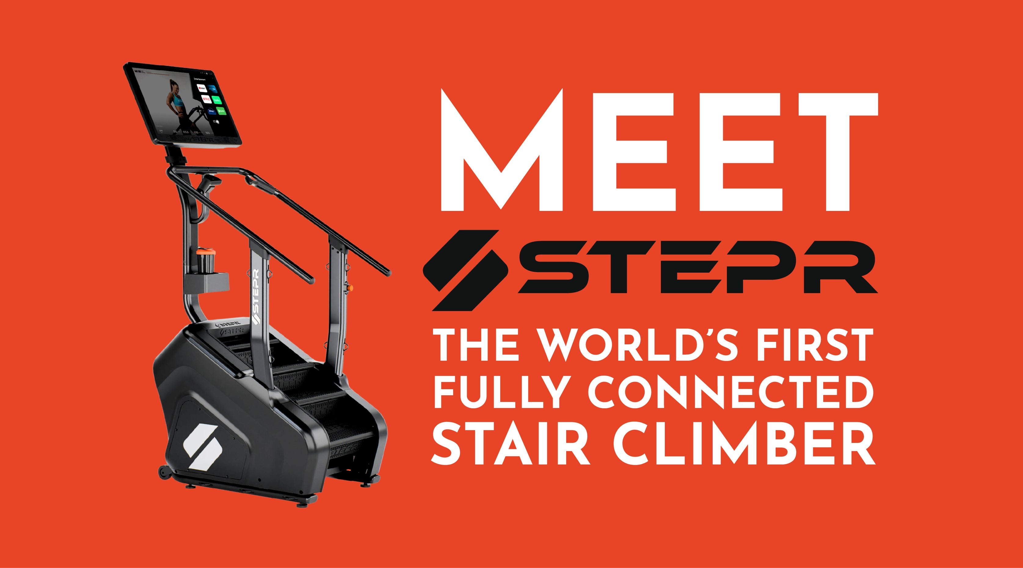 Meet STEPR: The WORLD'S FIRST FULLY CONNECTED STAIR CLIMBER