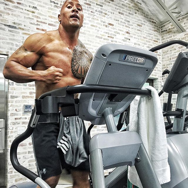 Why does The ROCK use a StairMaster? – STEPR