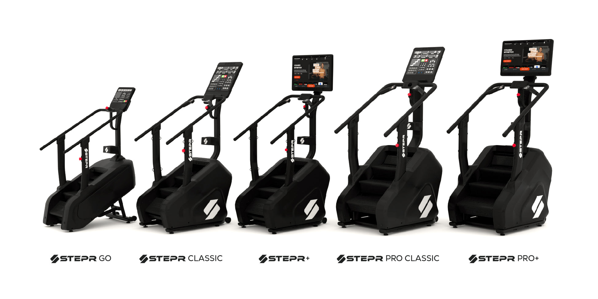 STEPR Comparison: STEPR vs. STEPR GO vs. STEPR PRO